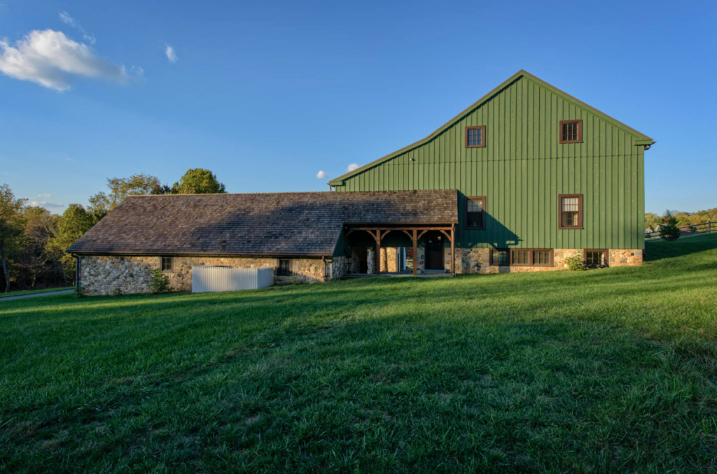 7 Gorgeous Green Horse Barn Exteriors - STABLE STYLE