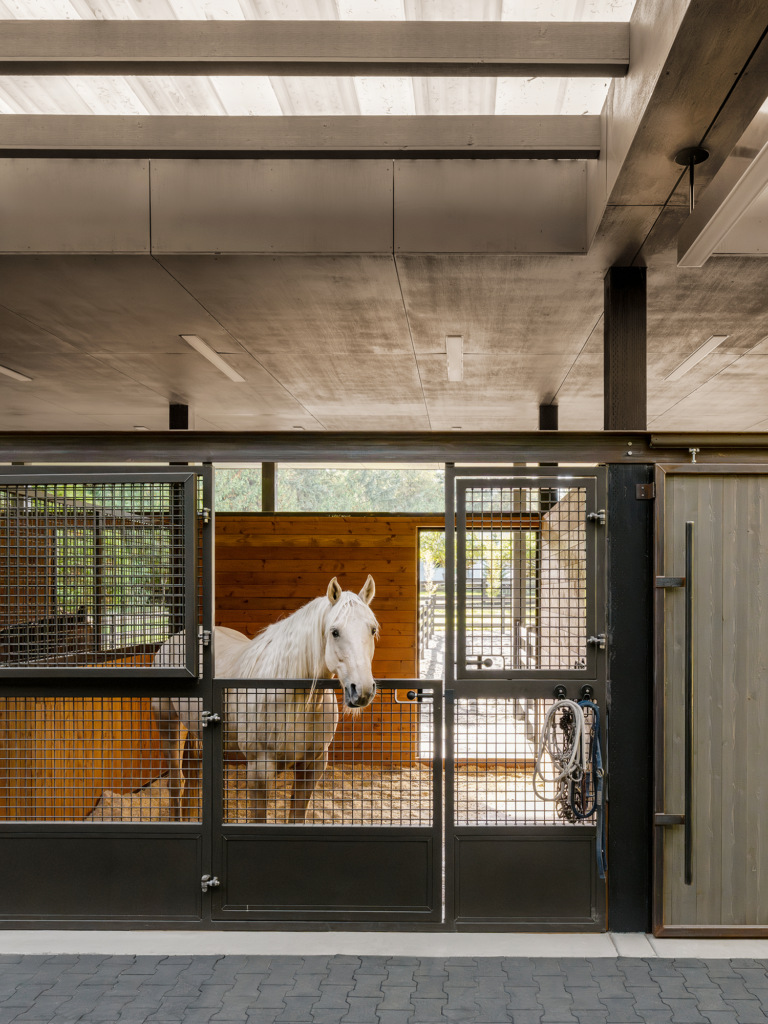 A Modern Two-Stall Barn Designed for Life at Home in the Pacific ...